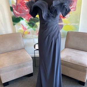 Alexander By Daymor | Dresses | Alexander By Daymor 257 Sheer Ruffled ...